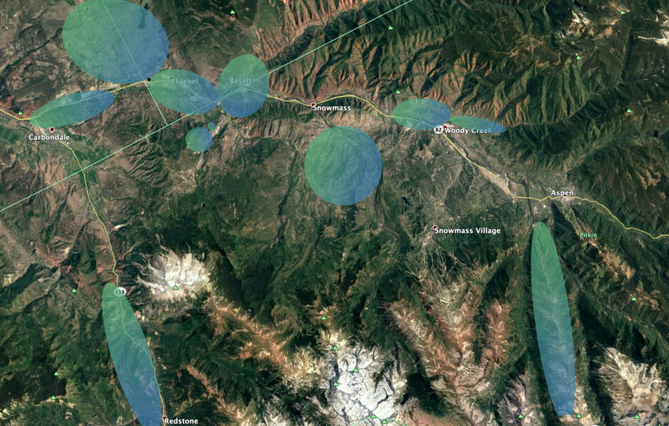 Pathfinder Coverage map - Pathfinder